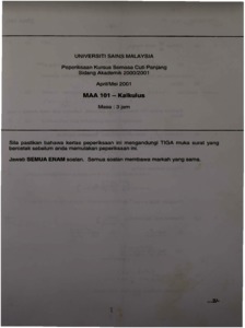 Welcome to Repository@USM - USM Research and Publication